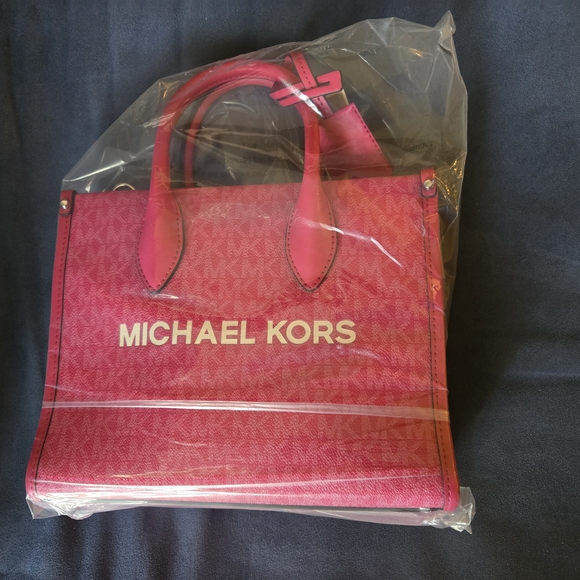 Michael Kors | Bags | Michael Kors Pink Tote Bag | Poshmark